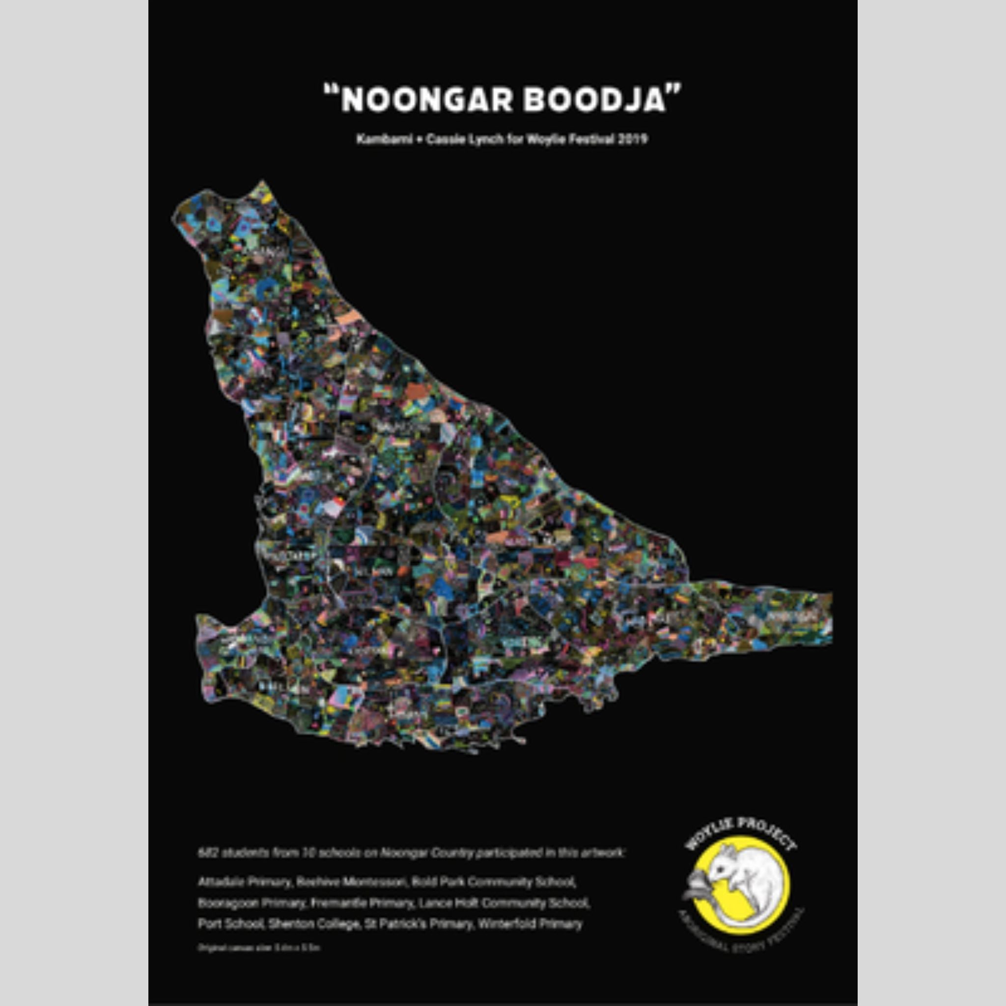 Noongar Map – Flight by Paper Bird